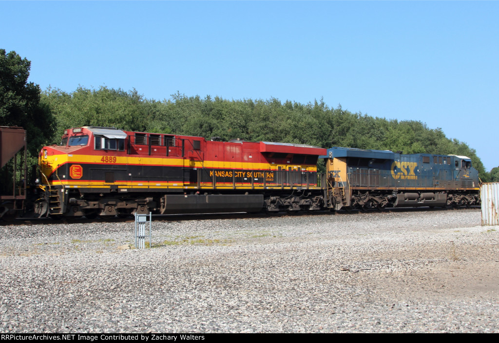 CSX 754 KCSM 4889